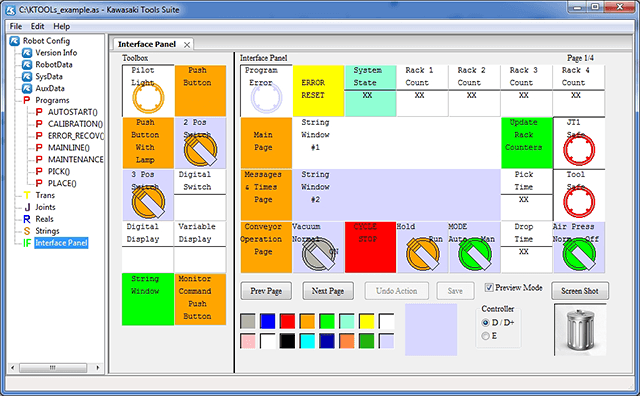 Programming Tool | Industrial Robots by Kawasaki Robotics