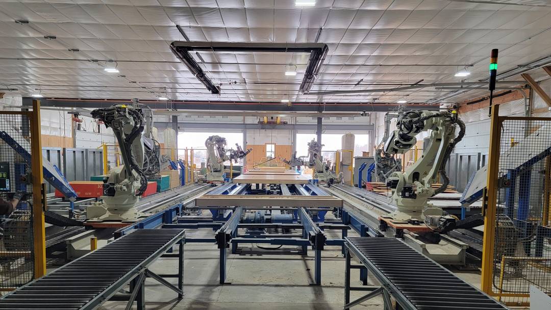 Robots Build Housing Units | Industrial Robots by Kawasaki Robotics