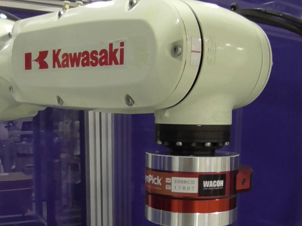 Capacitive 6-axis force sensor | Industrial Robots by Kawasaki Robotics